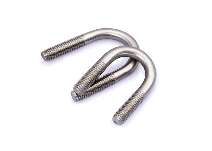 IATF16949 Onay Paslanmaz Çelik Çubuk Sonları U Bolt Clamp Pipe Özel ...